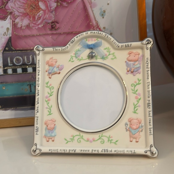Accents | Baby Frame With Piggy Design | Poshmark